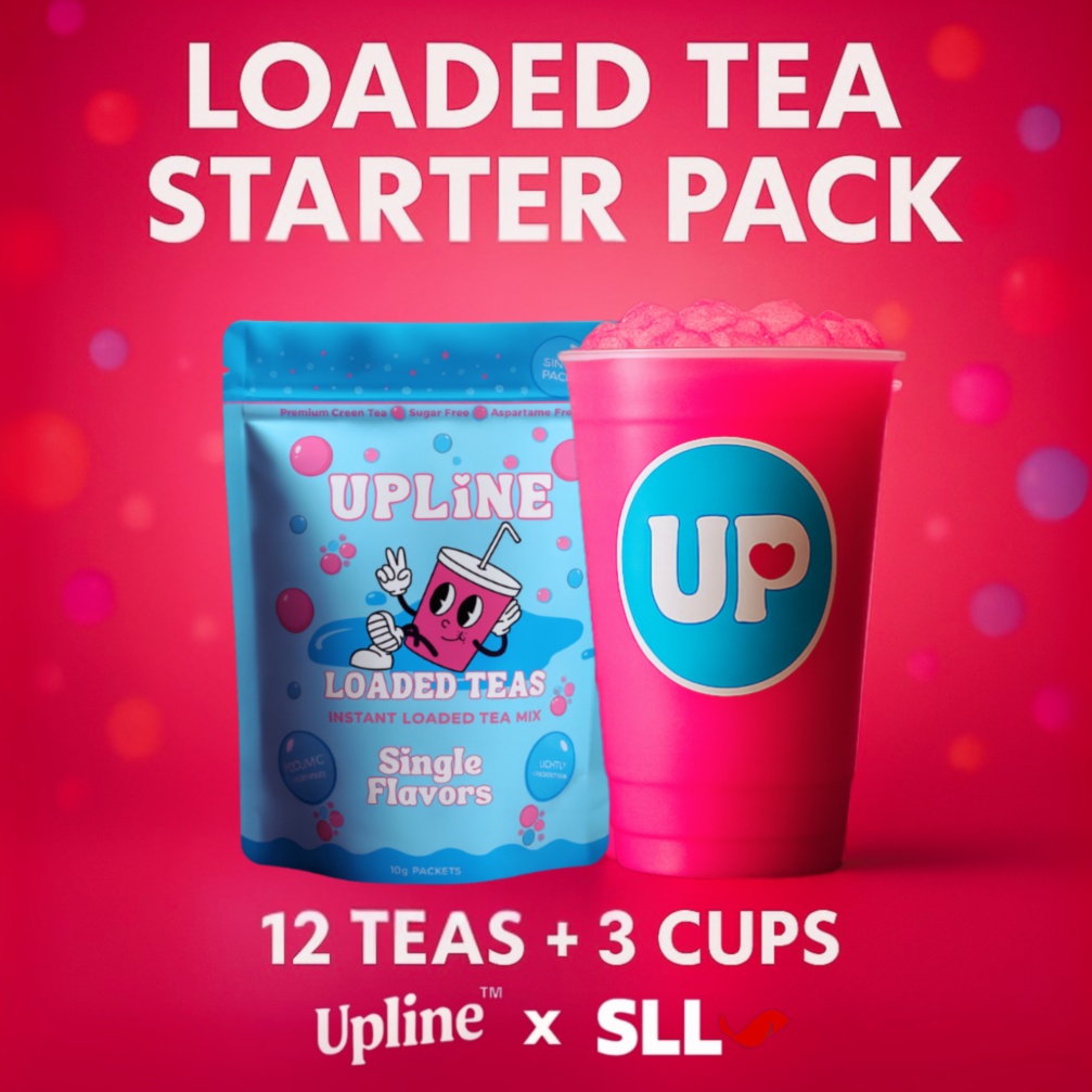 Loaded Tea Starter Pack Bundle with UP Cups – Upline Loaded Teas
