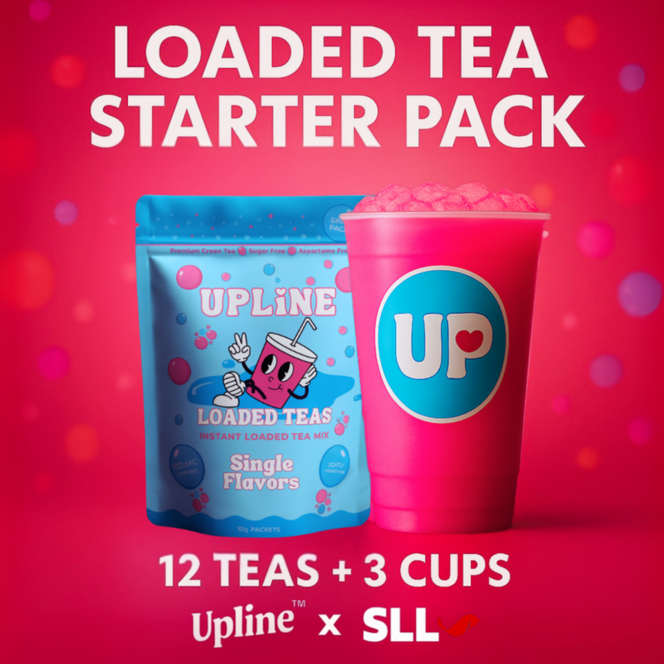 Loaded Tea Starter Pack Bundle with UP Cups – Upline Loaded Teas