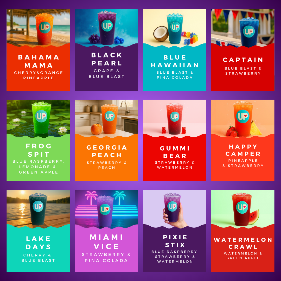 Loaded Tea Starter Pack Bundle with UP Cups – Upline Loaded Teas